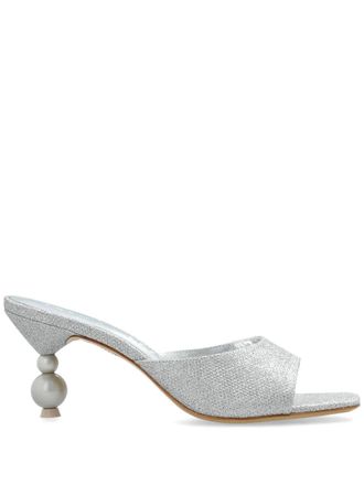 Sophia Webster mules Perla 70 mm - Argent