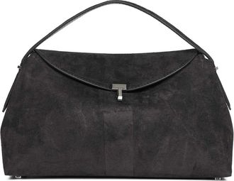 Toteme Femme, Sacs, Brun, Taille: ONE Size Sac à main T-Lock avec poignée sur le dessus