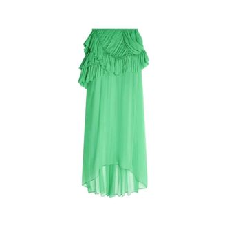 Dries Van Noten Femme, Jupes, Vert, Taille: 40 FR Maxi Skirts