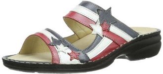 Hans Herrmann Collection Femme HHC Mules, Rouge-Rot (Rot-weiß-Blau), 42