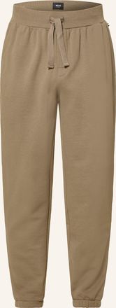 HUGO BOSS Lounge-Hose Chevron braun