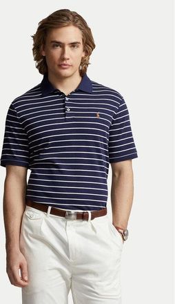 Polo Ralph Lauren Poloshirt 710870545002 Dunkelblau Slim Fit