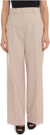 Max Mara Femme, Pantalons, Beige, Taille: 44 FR Wkdcorone Soft trousers