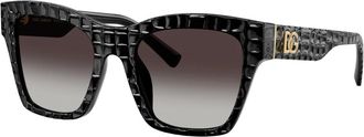 Dolce & Gabbana Femme, Accessoires, Noir, Taille: 53 MM Lunettes de soleil