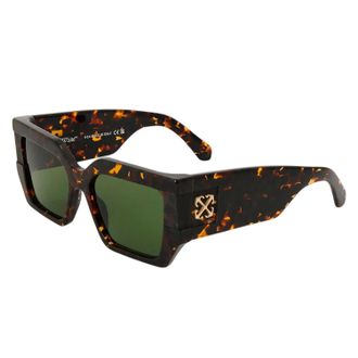 Off-white Off White - Off Dover Quadratisch-Sonnenbrille f&uuml;r Herren/Damen Unisex, Azetat (Beige/Braun)