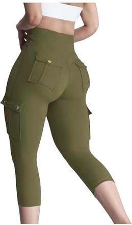 Generic Ensemble en Jean Femme Simili Vetements &Eacute;lastique Short Wide Softshell Argent&eacute; L&eacute;opard Paillettes Cheville Transformable Tha&iuml; Rouille Fleurs Tres Cost