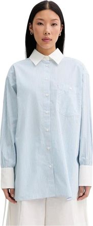 Marc O'Polo Damen, Blusen & Hemden, Blau, MGr&ouml;&szlig;e