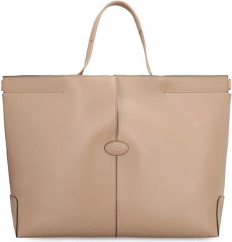 Tod's Kalbsleder Tote Tasche - - Bags - Damen - Braun - ONE SIZE