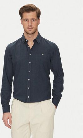 Blend Hemd 20717859 Dunkelblau Regular Fit