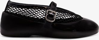 Alaia Rubber Flat mesh ballerinas - ALAIA - gender_Woman