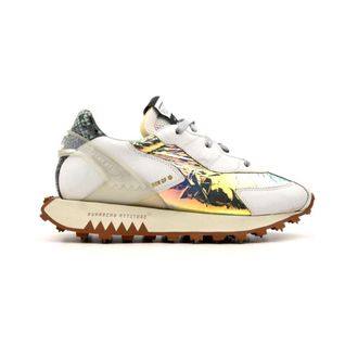 RUN OF Snaky Mirror 9378 Sneakers - - Shoes - Damen - Wei&szlig; - 36 EU