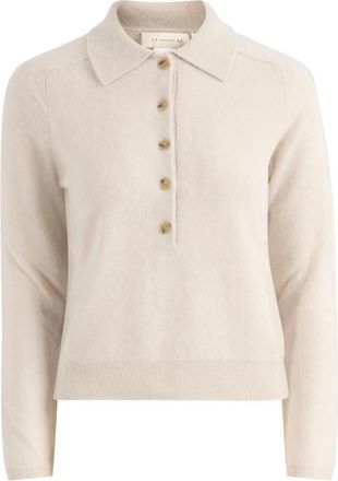 Max Mara Polo Mmlcellula - Femme - Tops - Beige - Taille: 40 FR