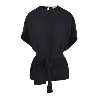 Jucca Femme, Blouses et Chemises, Noir, Taille: 38 FR Blouse