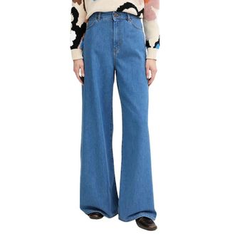Max Mara Femme, Jeans, Bleu, Taille: 38 FR Pantalone in denim
