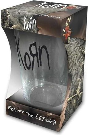 Korn Korn Follow The Leader Indiff&eacute;rent Verre &agrave; bi&egrave;re transparent Verre