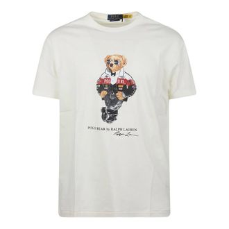 Polo Ralph Lauren T-shirt Bear - Homme - Tops - Blanc - Taille: L