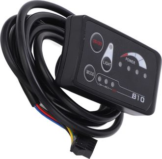 CHICIRIS S810 LED-Anzeigemessger&auml;t f&uuml;r Elektrofahrr&auml;der mit Anpassbaren Einstellungen, Ideal Zur Verbesserung des Fahrerlebnisses