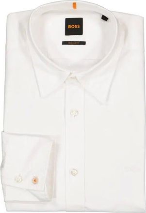 Boss Orange by Hugo Boss BOSS Orange Herren Hemd weiß Baumwolle