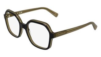 Longchamp LO2796 015 KHAKI Lunettes pour femme Noir/transparent 53/19/140