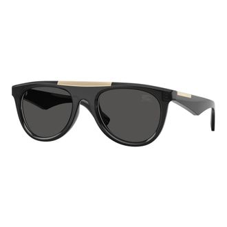 Burberry Stilvolle Sonnenbrille in Blauton - - Accessories - Herren - Grau - 53 MM