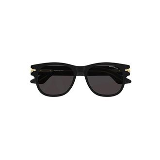Montblanc Montblanc, Homme, Accessoires, Noir, Taille: ONE Size Mb0478S Lunettes de soleil