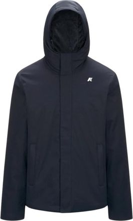 K-Way Jacko Twill Marmotta - - Jackets - Herren - Blau - XL