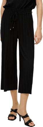 s.Oliver Plissierte Hose mit Wide Leg