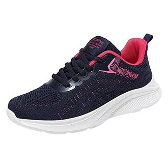 Generico VBEDKDEB Baskets pour femme - Chaussures de sport - Chaussures de course - Mode - Nouveau motif - Maille - Respirantes - Confortables - Antidérapantes
