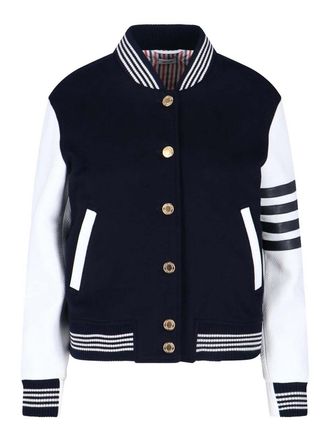 Thom Browne Bomber - Bleu