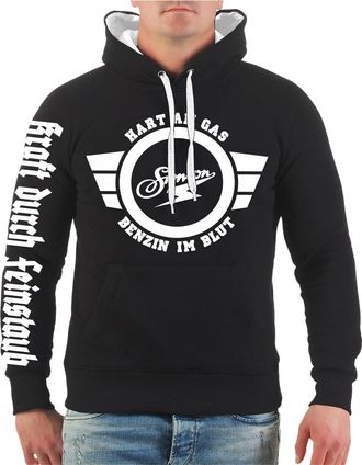 Spass Kostet Herren Kapuzenpullover Simson Hoodies Ostdeutschland Motorrad Gr&ouml;&szlig;e S - 5XL m&auml;nner Junge