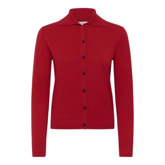 Inwear Mikoiw Core Cardigan - - Knitwear - Damen - Rot - M