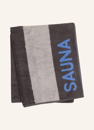 Caw&Ouml; Saunatuch blau