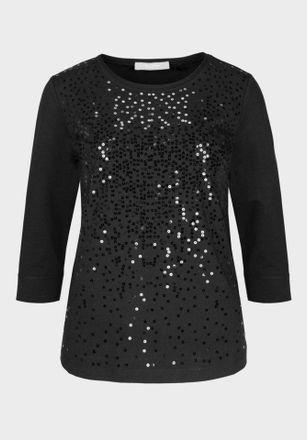 bianca Paillettenshirt DINI