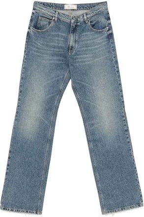Blumarine Straight Leg Jeans - Blau