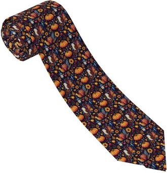 Generic Cravate Pour Homme Imprim&eacute;s Turcs Et Citrouilles R&eacute;glable Men Tie Tendance Cravates Homme Pour Accessoires &Eacute;v&eacute;nements F&ecirc;te