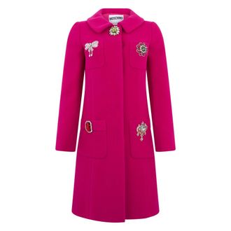 Moschino Damen, M&auml;ntel, Rosa, XSGr&ouml;&szlig;e