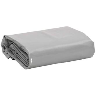 vidaXL Abdeckplane Grau 5x5 m 650 g/m&sup2; - Vidaxl