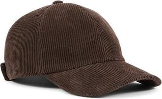 Saison 1865 Casquette en velours c&ocirc;tel&eacute;