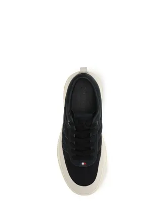 Moncler Mens Low-Top Sneakers Altive Black Trainers