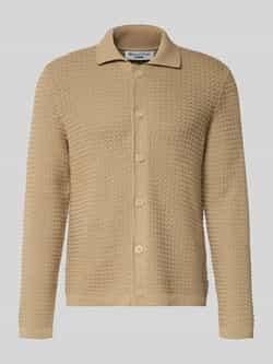 Marc O'Polo Denim Regular Fit Strickjacke aus reiner Baumwolle