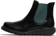 FLY London Femme SALV195FLY Fashion Boot, Terre/Vert, 37 EU
