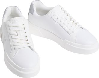 Calvin Klein Damen Chunky Cupsole Met LTH Hw0hw02988 Low Top, White (Bright White/Silver), 40 EU