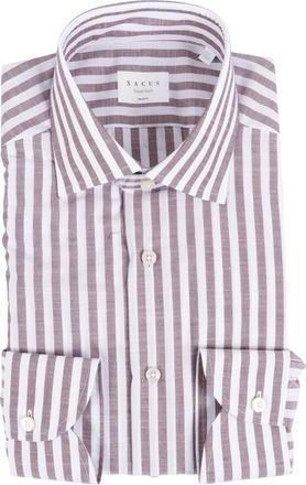 Xacus Homme, Chemises, Gris, Taille: L Camicia