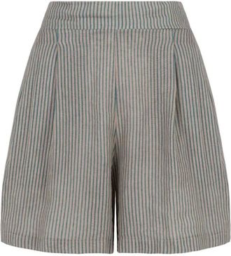 Bomboogie Femme, Shorts, Multicolore, Taille: 36 FR Linen Bermuda Shorts