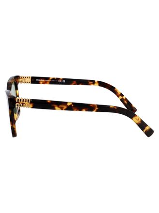 Miu Miu 0MU Tortoiseshell Acetate Sunglasses - Brown