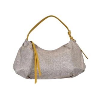 Borbonese Damen, Taschen, Beige, ONE SIZEGr&ouml;&szlig;e