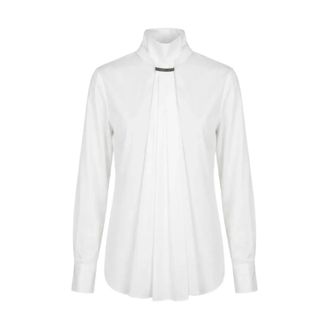 Brunello Cucinelli Damen, Blusen & Hemden, Wei&szlig;, SGr&ouml;&szlig;e