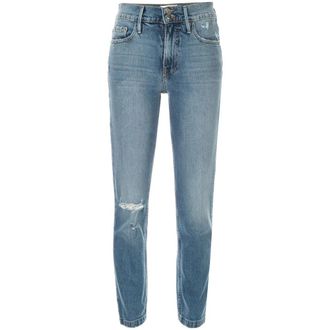 Frame Denim Cropped Jeans - - Jeans - Damen - Blau - W23