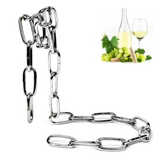 Generico Weinflaschenhalter f&uuml;r Weinflaschen, schwimmendes Eisen, WineRack-Ornament | Countertop WineRack | Floating Iron Link Bottles Rack | Countertop Flasch