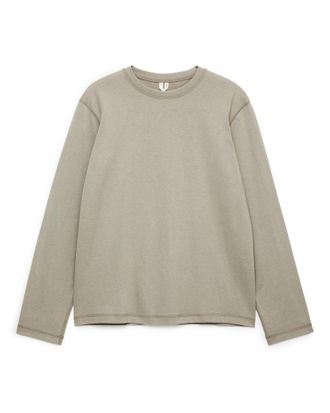 Arket Langärmeliges Oberteil Von Active -Beige